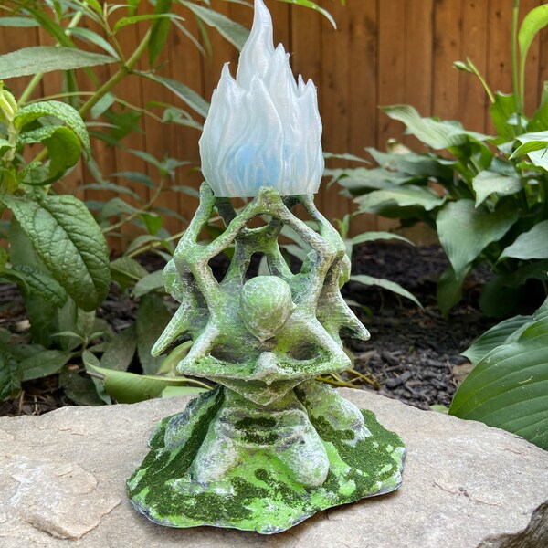 8.5" Inspired Sculptors Idol LED Lamp Made to Order - Etsy