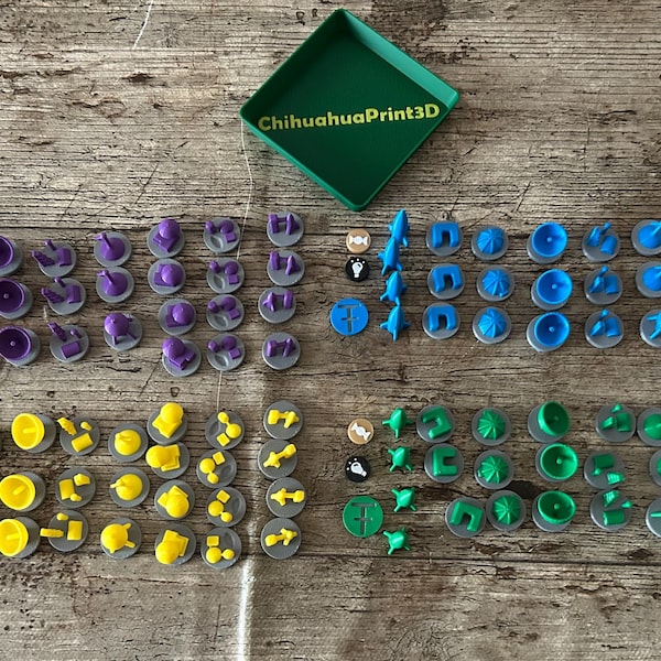 Calico Insert | Calico Board Game Organizer | Calico Storage Solution ...