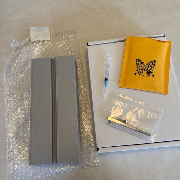 Complete Butterfly Mounting Kit With Spreading Board, PRESERVED ...