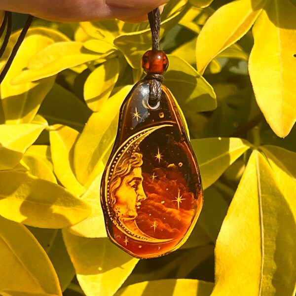 Amber Pendant Phoenix - Etsy