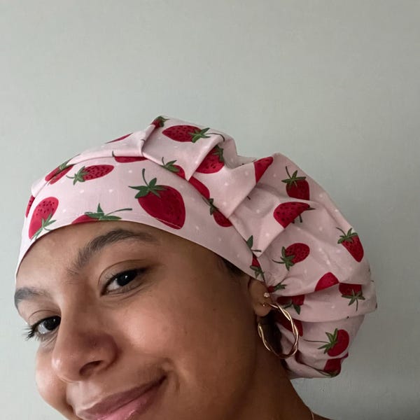 Scrub Cap for Men, Roam Wild Surgical Hat, Outdoor Adventure Tie Back ...