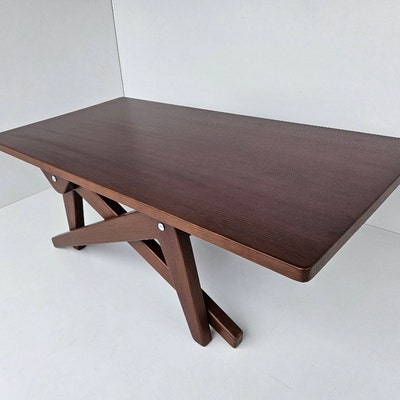 Transformation Table 2in1 Dining/coffee Natural Solid Wood Coffee Table ...