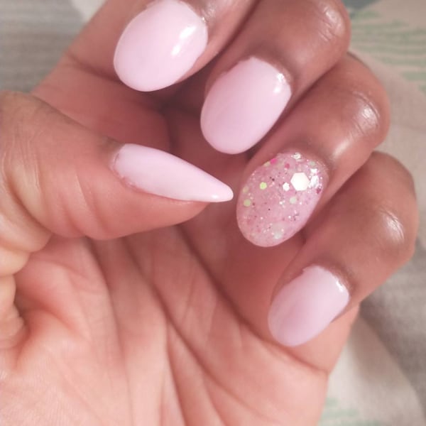 Crystalline Clear Dip Powder Quirky Dips Clear Powder, DIY Nails, Glass ...