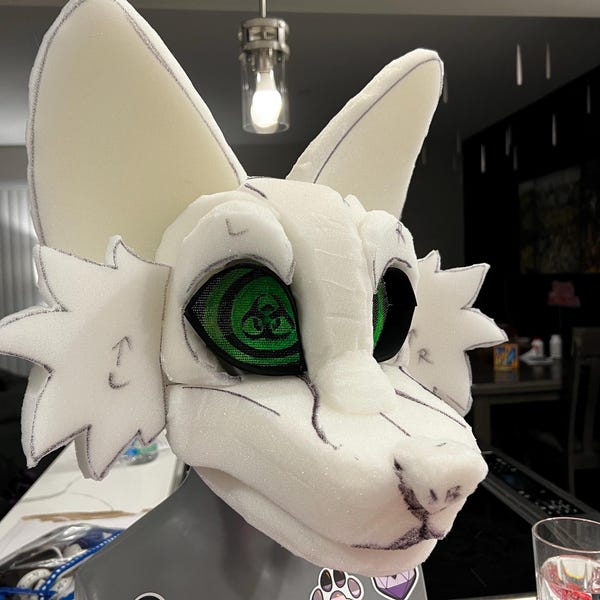 3D Printed Beauceron/dobie DIY Fursuit Head by Mixedcandy - Etsy