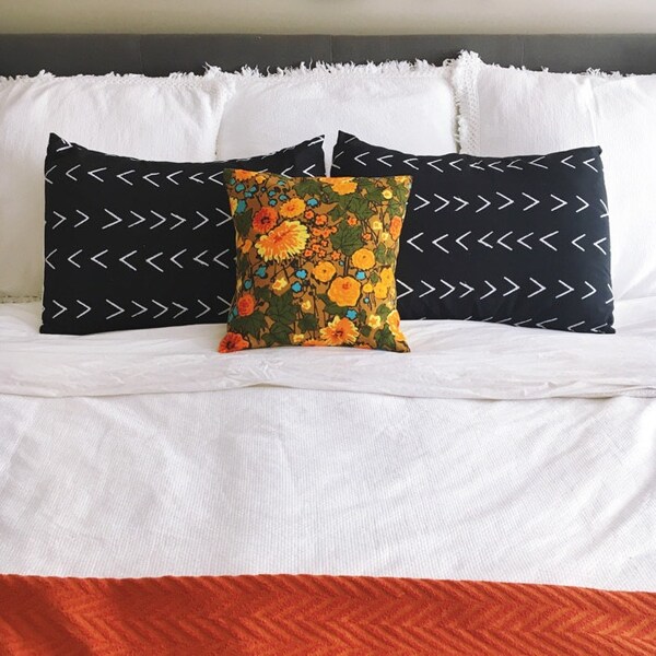 Vintage Style Pillow Covers, Textile Art Pillow, Cushion Cover, Throw ...