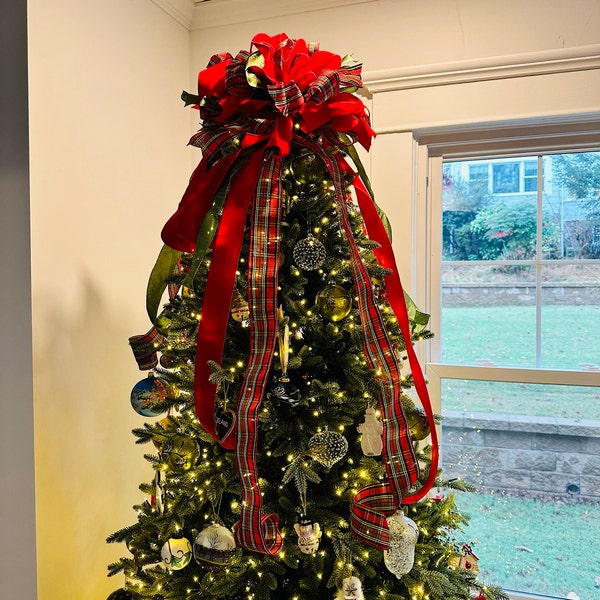 The Silas Navy Blue, Emerald Green, Gold, Red, & Tartan Plaid Christmas ...