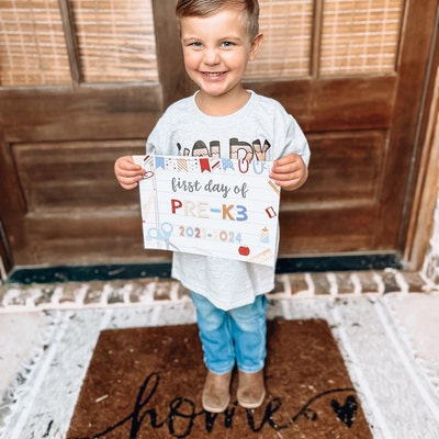 First Day of School Classroom Sign Welcome to My Classroom - Etsy