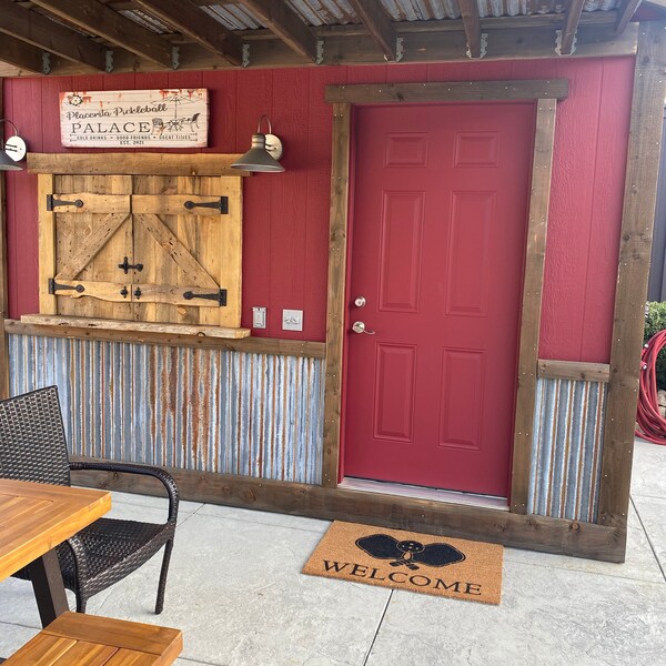 Rustic Patio Name Sign | Personalized Patio Signs | Outdoor Patio Decor ...