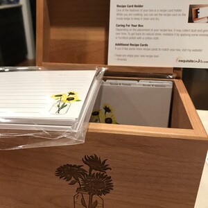 Little Daisy Recipe Cards - Etsy