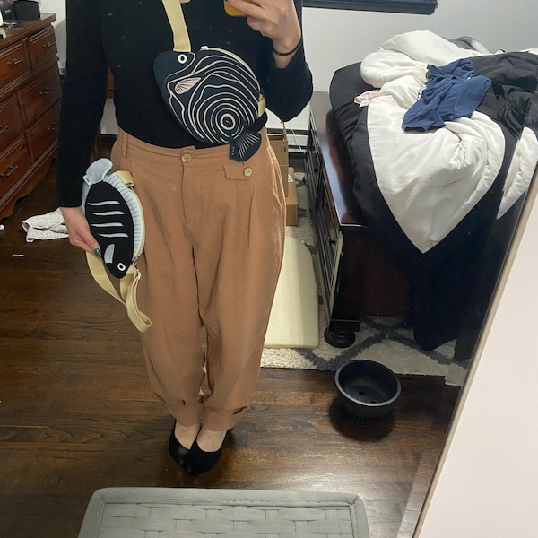 Midnight Emperor Angelfish Fanny Pack - Etsy