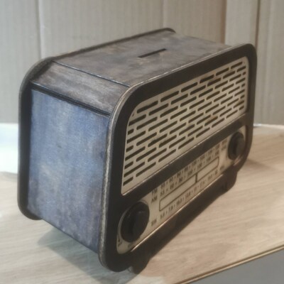 Radio Money Box Laser Cut Files, Laser Cutting Files - Etsy