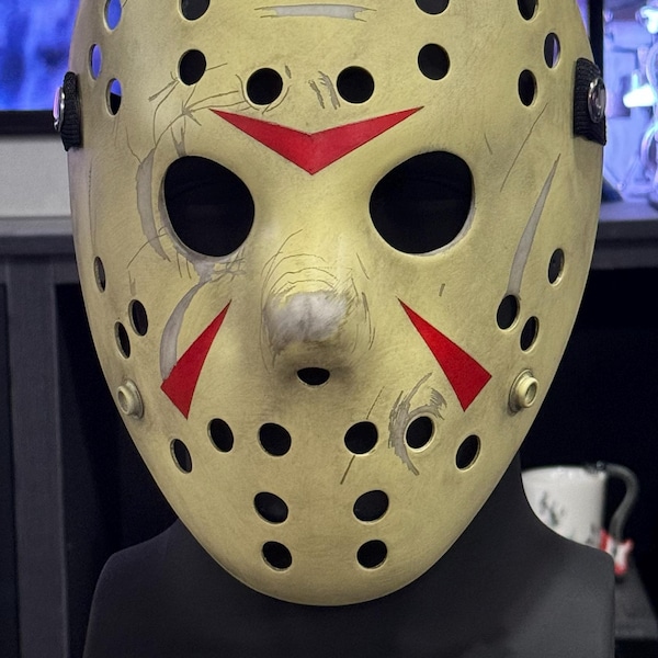 Friday the 13th Part 3 Jason Mask - Etsy