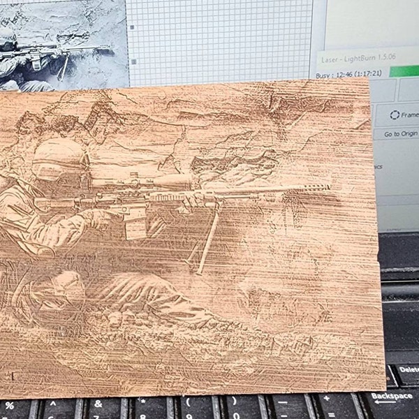 Laser Engrave File | 3D Illusion | PNG for Engraving | Glowforge ...