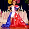 Red White Blue Wear With Cape Pageant Fun Fashion Girls Patriotic ...