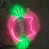 Custom Name Shell Neon Sign, Shell Shape Neon Light, Personalized Shell ...