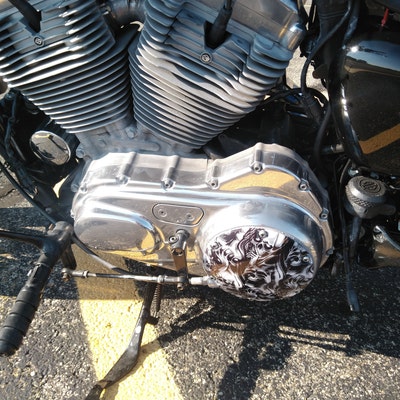 Harley Davidson Custom Made Derby Cover or Timing Cover your Choice for ...