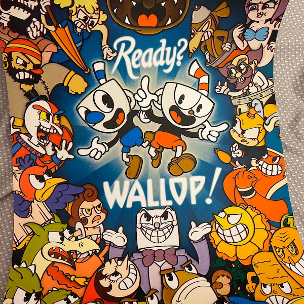 Ready? Wallop! (13"x19" Print) - Etsy