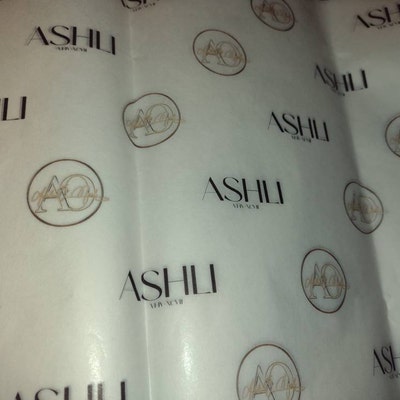 Personalized Tissue Paper Custom Logo Tissue Paper Custom - Etsy