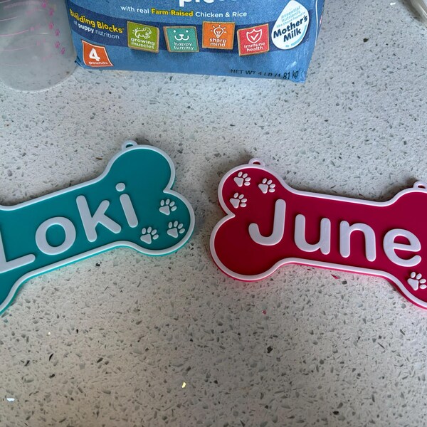 Personalized Dog Crate Sign, Custom Kennel Nameplate, Toy Box Sign ...