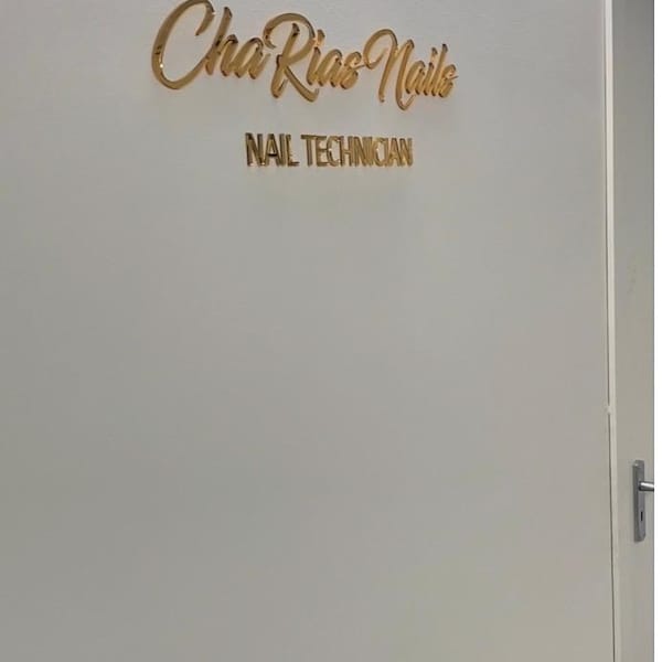 Round Backlit Acrylic Logo Sign Business Acrylic Logo Sign LED Business ...