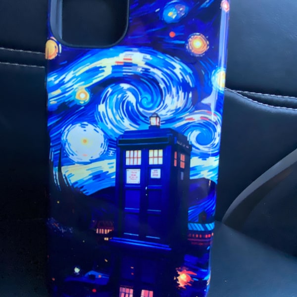 Stained Glass Phone Case Ocean Waves Colorful Sun Art Nature Inspired ...