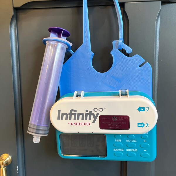 Tubie Hang™ G-tube Feeding Pump Hanger - Etsy