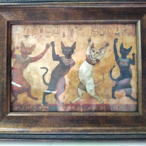 Dancing Witches Wall Art - Fire Witches in Gothic Painting, Enchanting ...