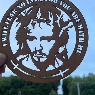 Laser Cut Jesus, Wall Art. Decoration Wall. Laser Cut File. Christian ...
