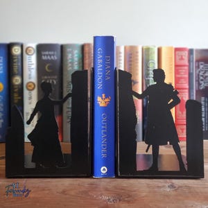 Outlander Bookends, Decorative Bookends, Metal Bookends, Library ...