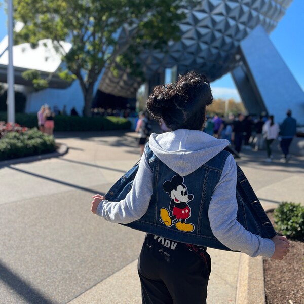 Mickey Mouse Patch, Disney Sewing Patch, Embroidery DIY Fabric Patches ...