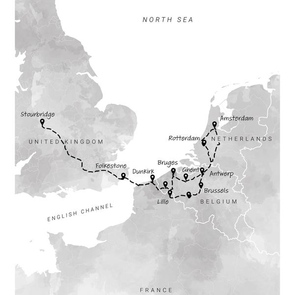 Personalized Run Map Poster | Any Official or Any Tracked Run | Custom ...