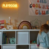 Personalized Playroom Sign With Names Neon Sign, Kid's Neon Sign, Kid's ...