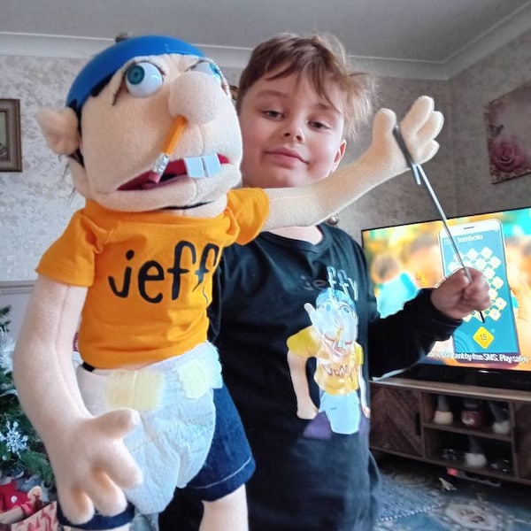 Jeffy Puppet Made in the USA by Evelinka Puppets - Etsy