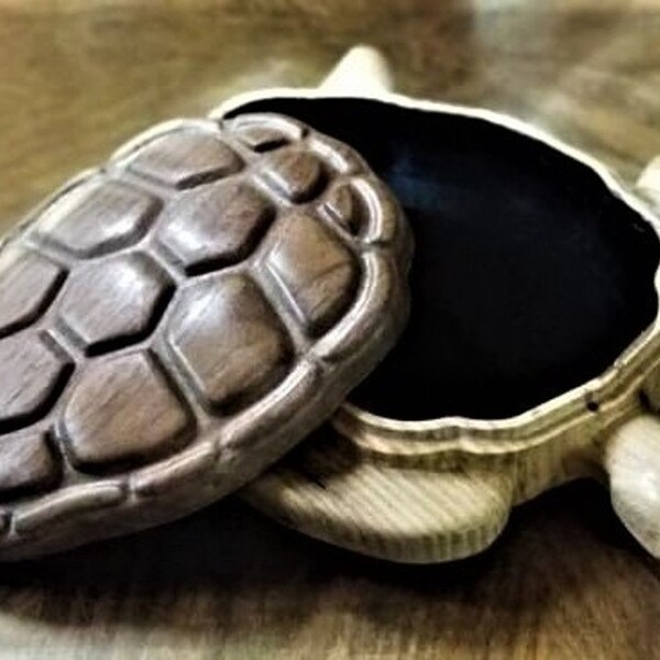 Turtle Shaped Jewelry Box - Files for CNC and 3D Printers - Etsy