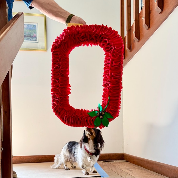 The Ohio State University Block O Wreath - Alternating Grey With ...