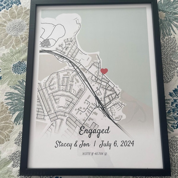 The Day You Became My Mom Star Map Personalized Mother's Day Gift From ...