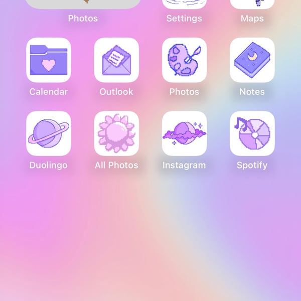 Cozy Fall Organizer Theme | Wallpaper Background | Custom Desktop Icon ...