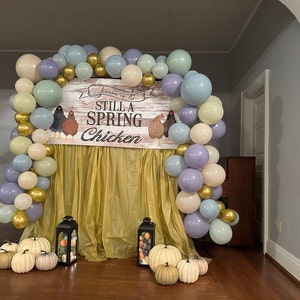 Chicken Birthday Banner, Barnyard Party Decor, Farm Birthday, This ...