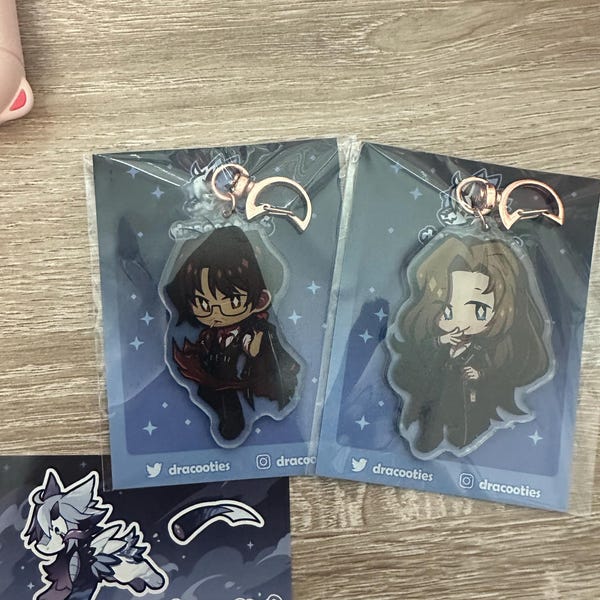 IN STOCK Library of Ruina Acrylic Charms Set 01 | Unofficial Fan Merch ...