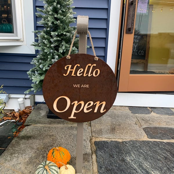 Open Closed Sign for Business, Boutique| Salon| Store Sign, Closed Sign ...