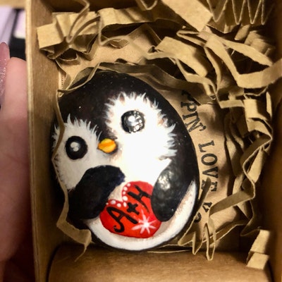 Penguin Pebble Thank You Godparent Gift, Meaningful Keepsake for ...