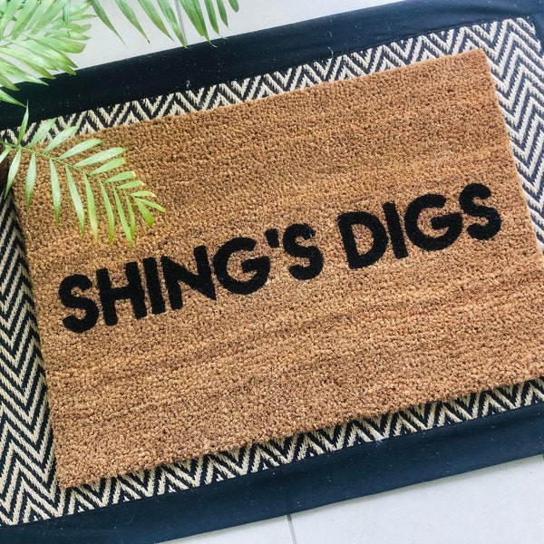 Personalised This is How We Roll Caravan Coir Door Mat Personalised ...