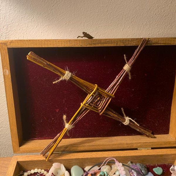 St. Brigid's Cross, Willow Cross, Celtic, Irish - Etsy