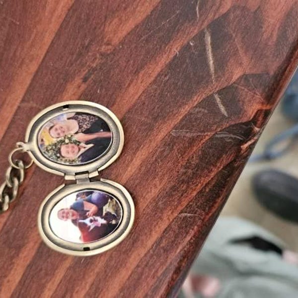 Personalized Locket Keychain,locket Keychain With Photo,locket Keychain ...