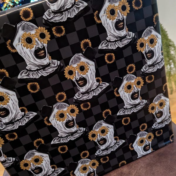 Scream, It's Your Birthday Grimwrap Horror Movie Wrapping Paper, Scream ...