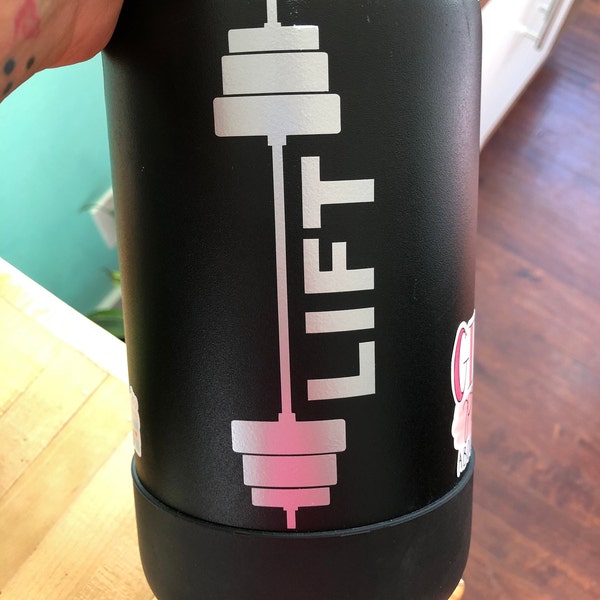 Live Love Lift Vinyl Decal / Weight Lifting Decal / Car Decal / Dumbell ...