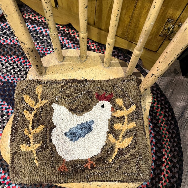 Star Rug Company Little Chicken Primitive Rug Hooking Pattern - Etsy