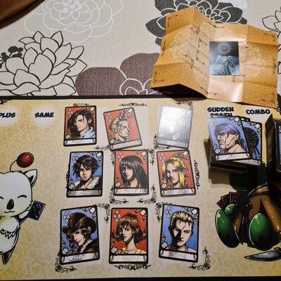 FFVIII Triple Triad Full Card Set - Etsy UK