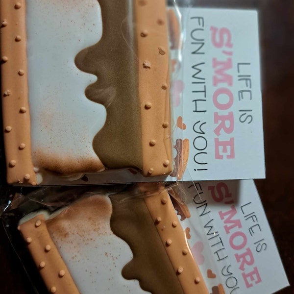 S'MORE Printable Gift Tag- We Need S'more Teachers Like You- Cookie Tag ...