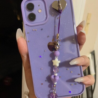 Adhesive Phone Hook, Heart-shaped Phone Charm Hook, Phone Case Hook ...